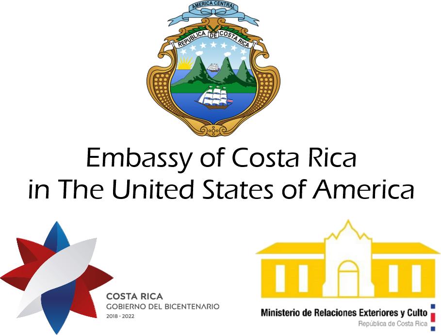Embajada y Consulado General de Costa Rica en DC – Asociación Costa Rica